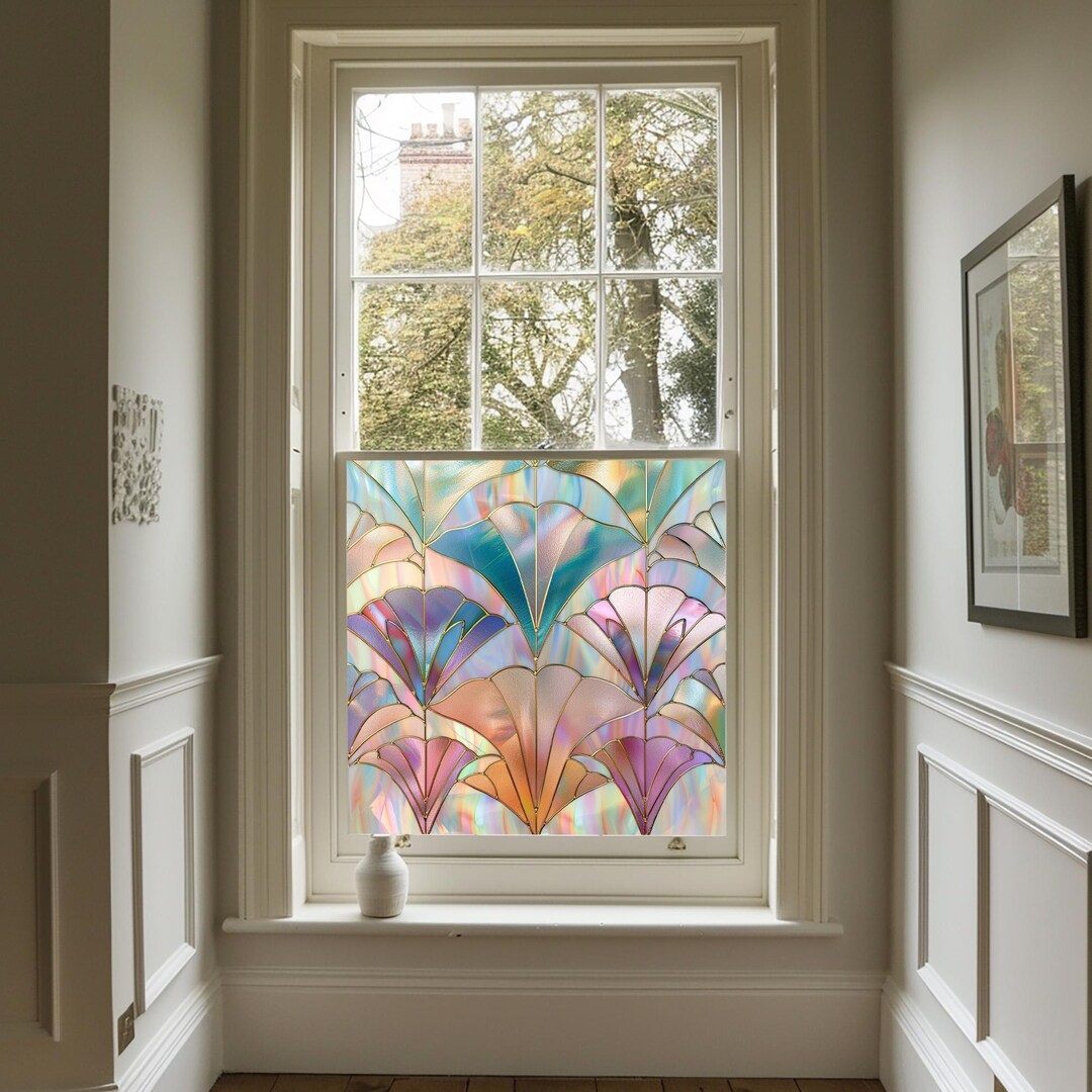 Window Film, Privacy Window Film, Art Deco Window Film, Decorative ...