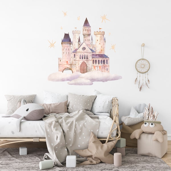 Castle Wall Decal - Etsy