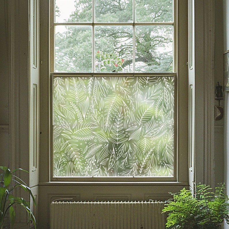 Frosted Privacy Window Film, Patterned Privacy Window Film, Window Film ...