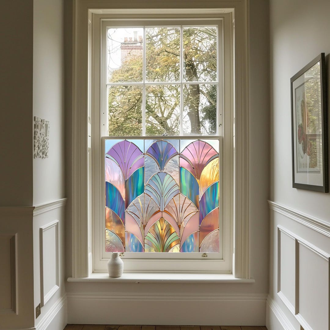 Window Film, Privacy Window Film, Art Deco Window Film, Decorative ...