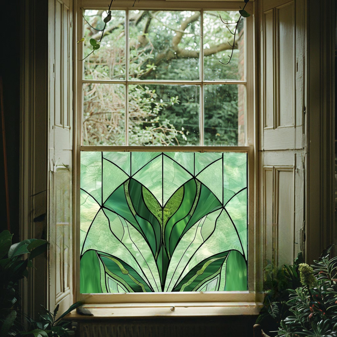 Window Film, Privacy Window Film, Art Deco Window Film, Decorative ...