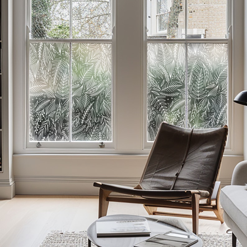 Frosted Privacy Window Film, Patterned Privacy Window Film, Window Film ...