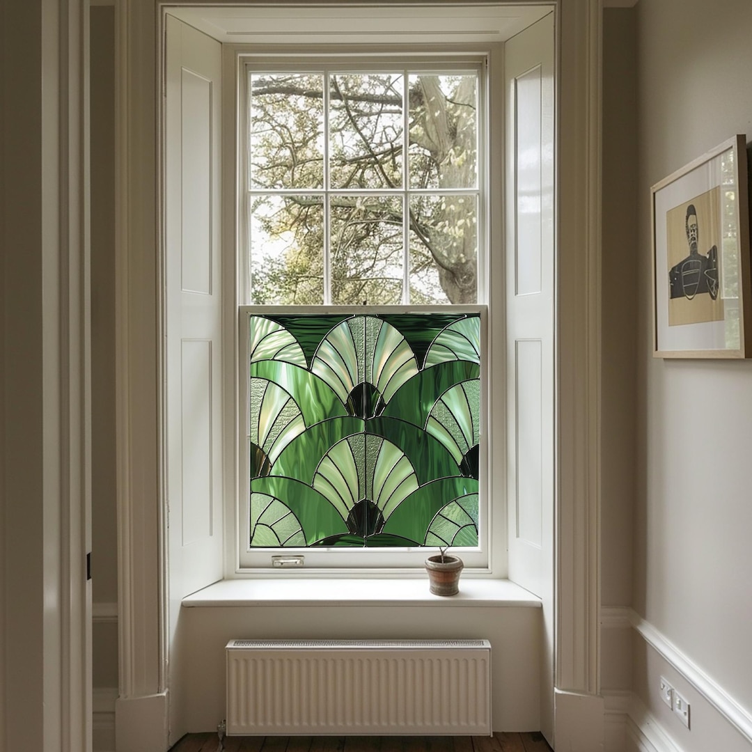 Window Film, Privacy Window Film, Art Deco Window Film, Decorative ...