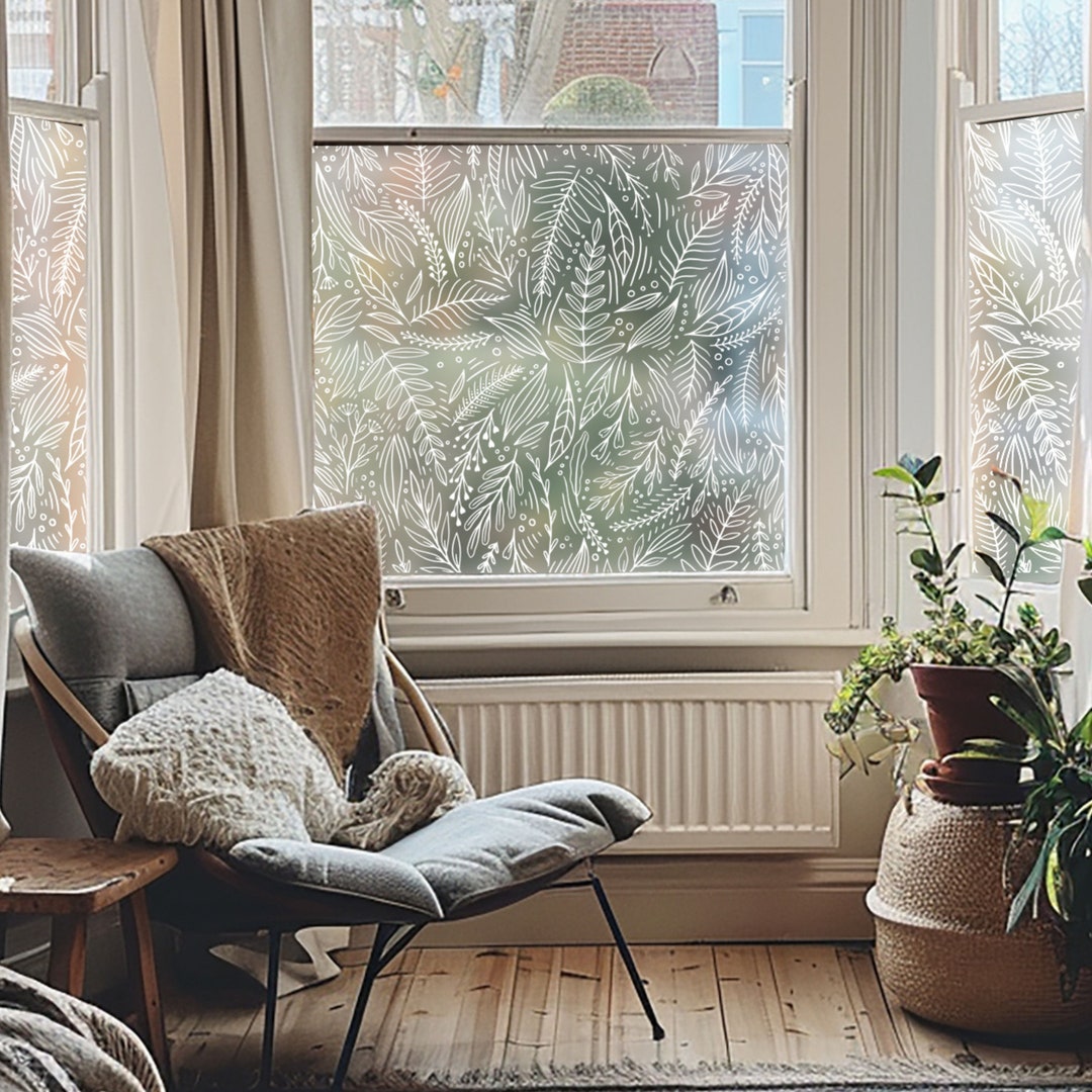 Frosted Privacy Window Film, Patterned Privacy Window Film, Window Film ...