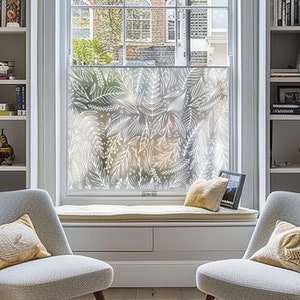 Frosted Privacy Window Film, Patterned Privacy Window Film, Window Film ...