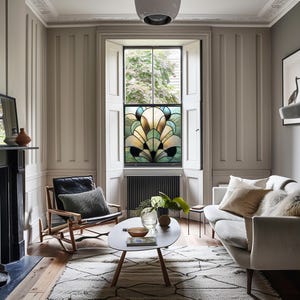 Art Deco Window Film, Privacy Window Film, Window Film, Decorative ...