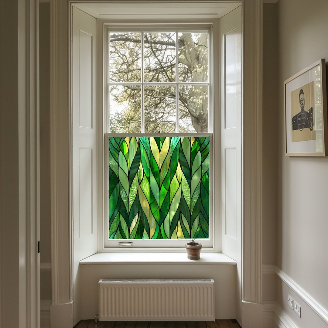 Art Deco Window Film, Privacy Window Film, Window Film, Decorative ...