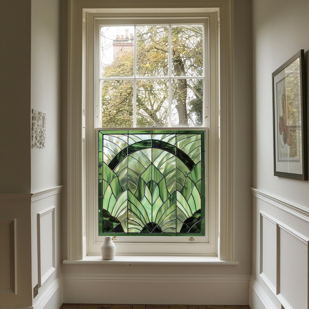 Window Film, Privacy Window Film, Art Deco Window Film, Decorative ...