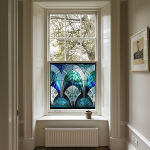 Art Deco Window Film, Privacy Window Film, Window Film, Decorative ...