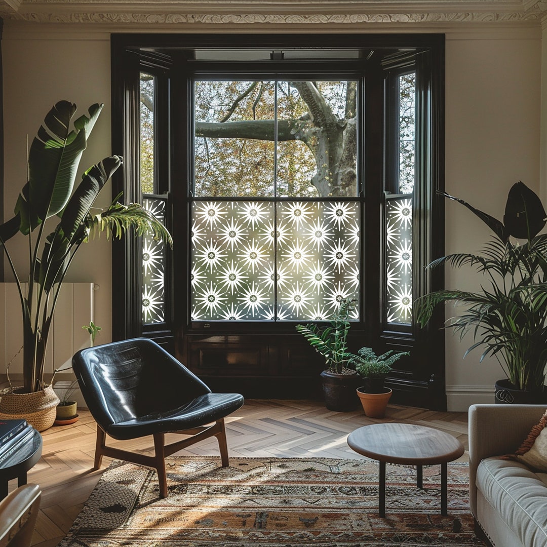 Frosted Privacy Window Film, Patterned Privacy Window Film, Window Film ...