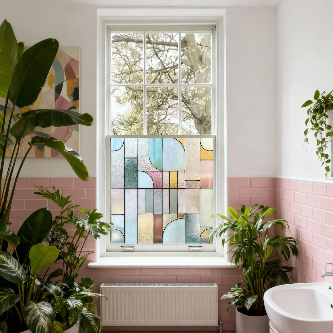 Schone Fensterfolie Art Deco Bild