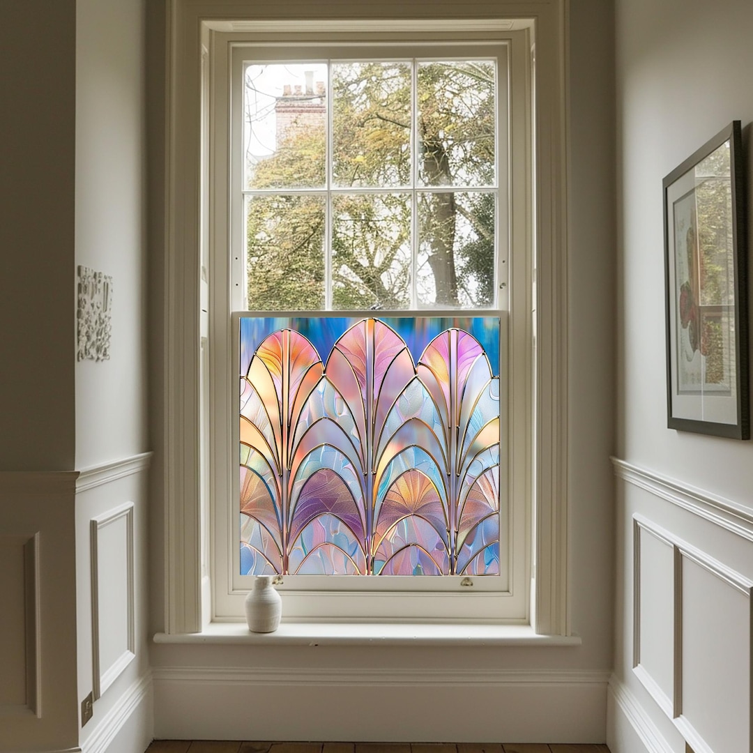 Window Film, Privacy Window Film, Art Deco Window Film, Decorative ...