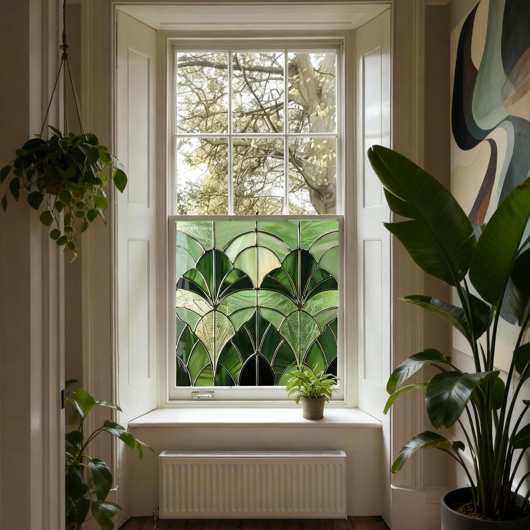Window Film, Privacy Window Film, Art Deco Window Film, Decorative ...