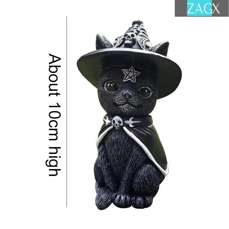 Cat Halloween Decor Halloween Decorations Outdoor Garden - Etsy