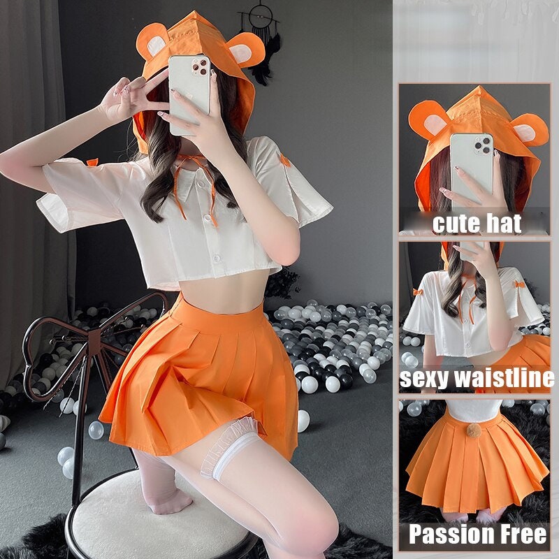 Women Naughty Schoolgirl Cosplay Costumes Japanese Kawaii Anime Uniform