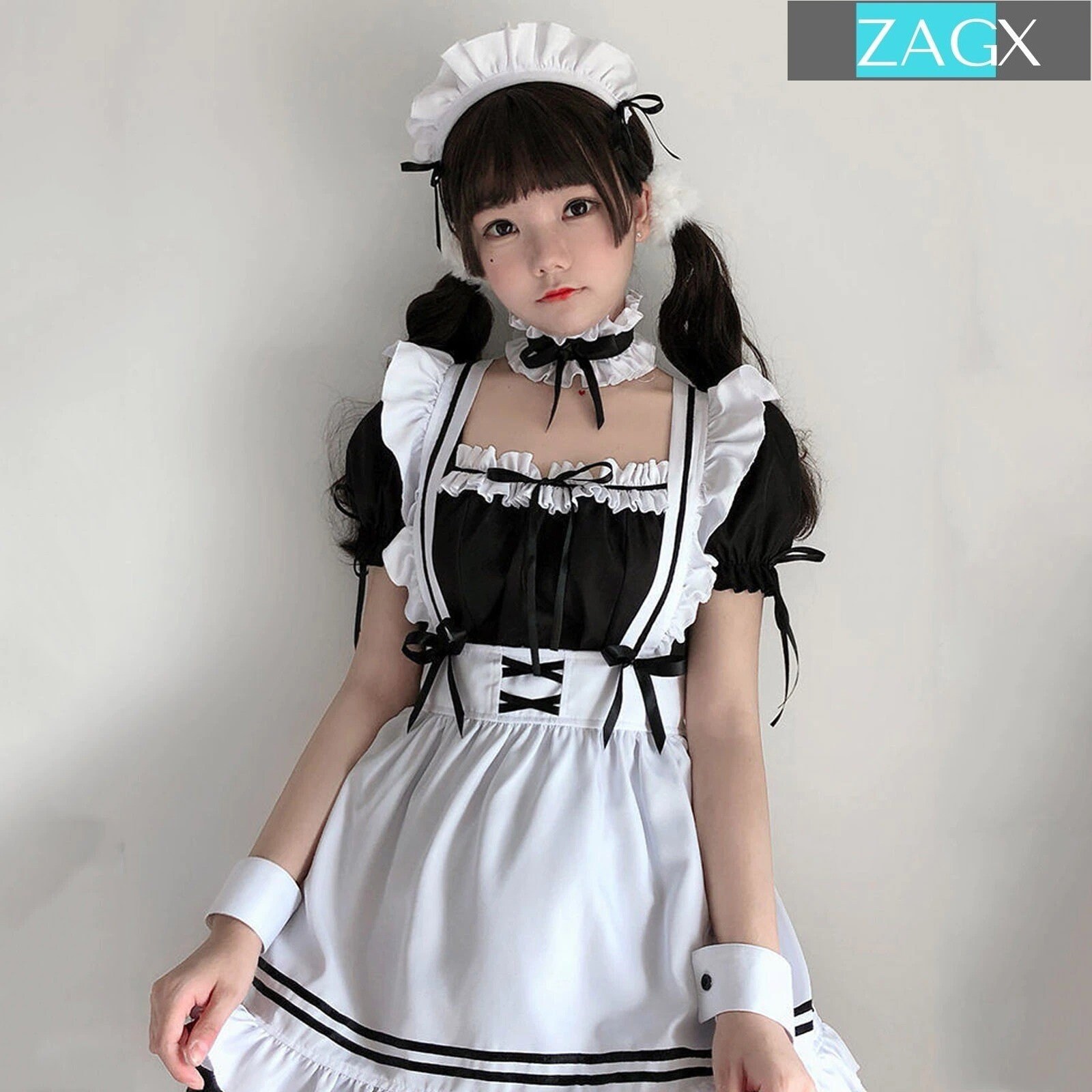 Sexy Cosplay Maid Costume Anime Women French Maid Outfit Dress Etsy