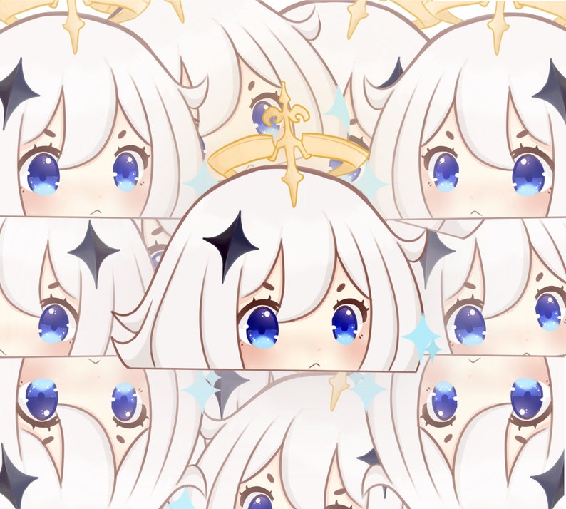 Paimon Peeker Sticker Genshin Impact - Etsy