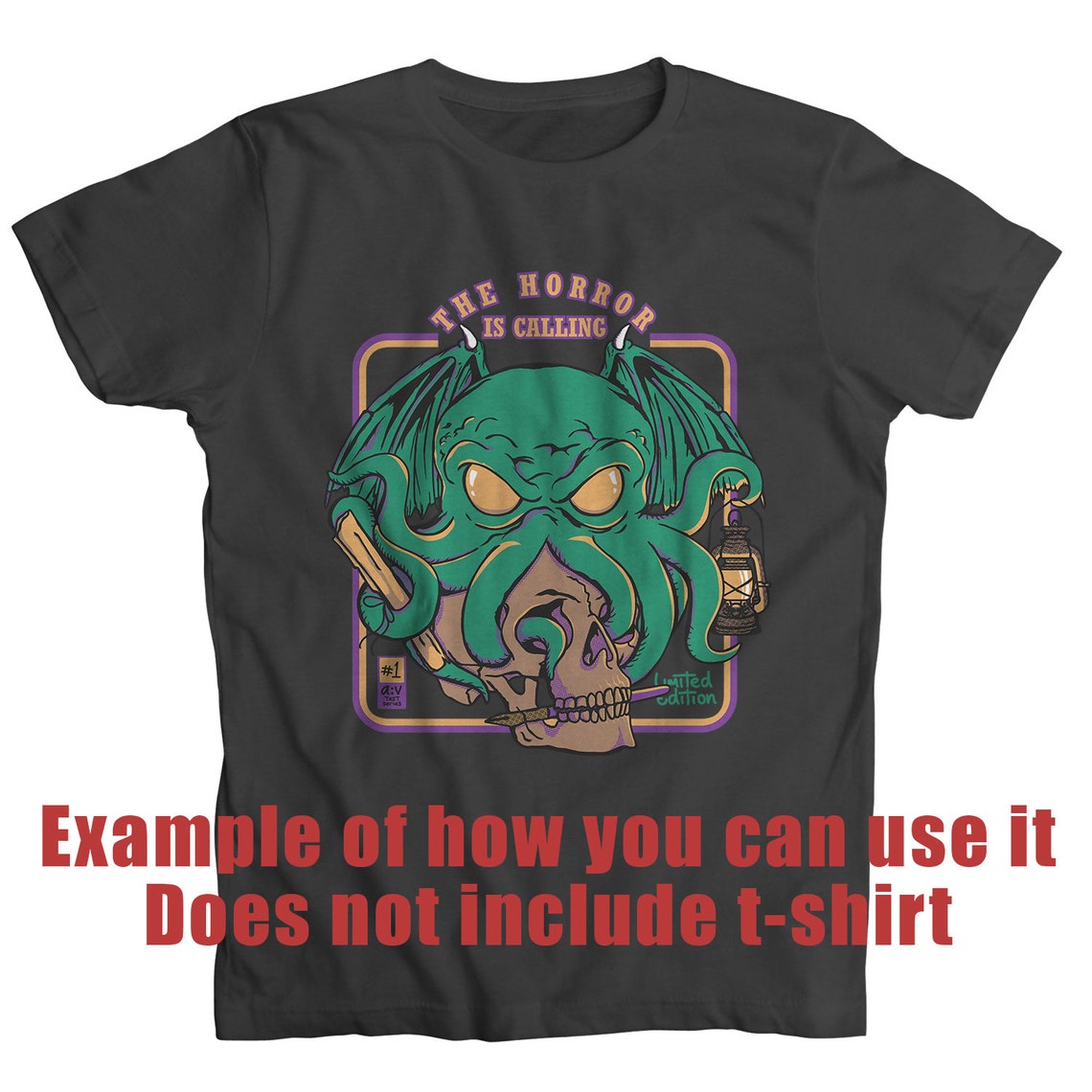 Cthulhu PDF, EPS, SVG - Etsy