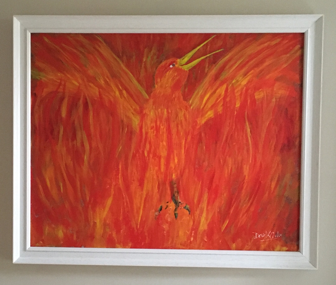 PHOENIX. This Limited Edition Fine Art Print Symbolises the Achievement ...