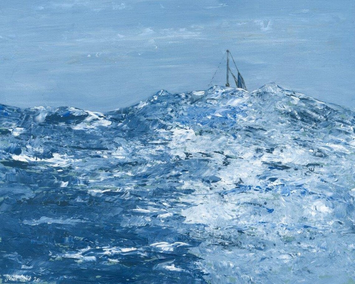 Mid Atlantic, a Limited Edition Fine Art Print Depicting the Drama of a ...