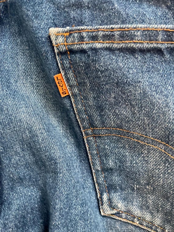 Vintage Levis 217/517 Orange Tab Saddleman 1970s Jea… - Gem