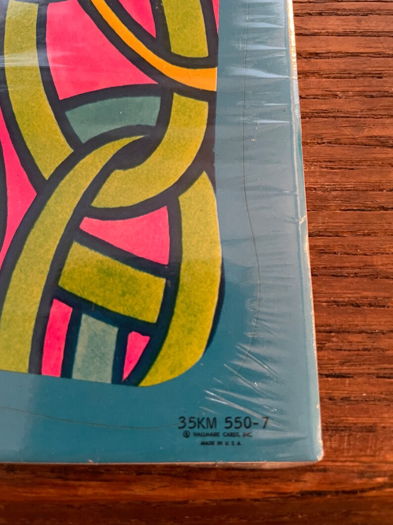 Psychedelic Letter G Decal by Hallmark Cards Kansas City 1970s - Etsy