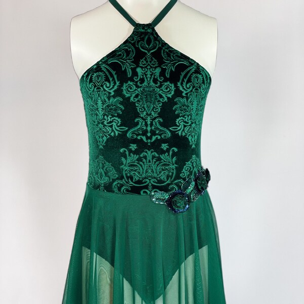 Kids Velvet Dance Costume - Etsy