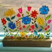 Stained Glass Meadow Flowers, Wild Flowers Glass Painting, Stained ...