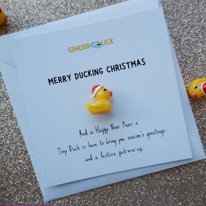 Funny Stocking Filler | Novelty Christmas Gift | Merry Ducking ...