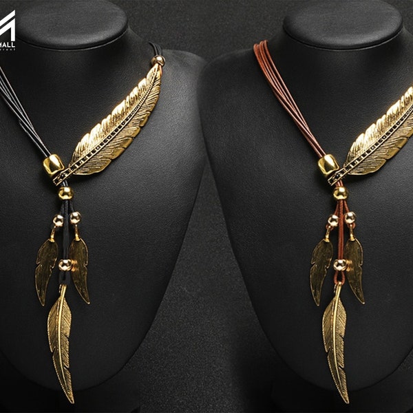 Feather Choker - Etsy