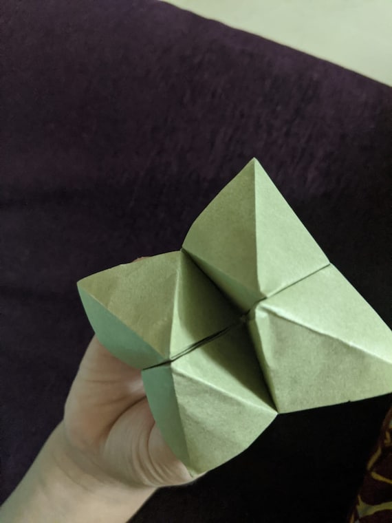 Paper Cootie Catcher | Etsy