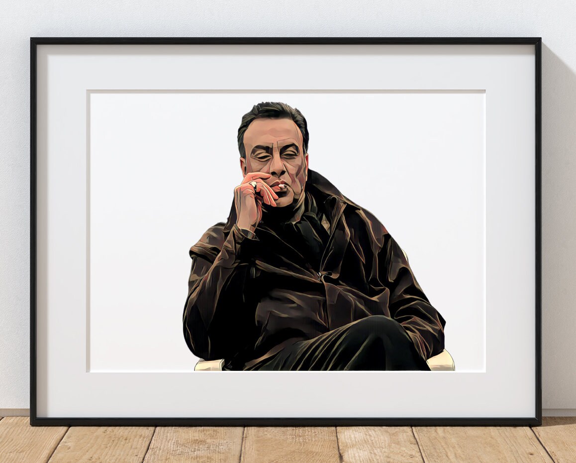 John Sacrimoni Johnny Sack Sopranos Sopranos Art The | Etsy