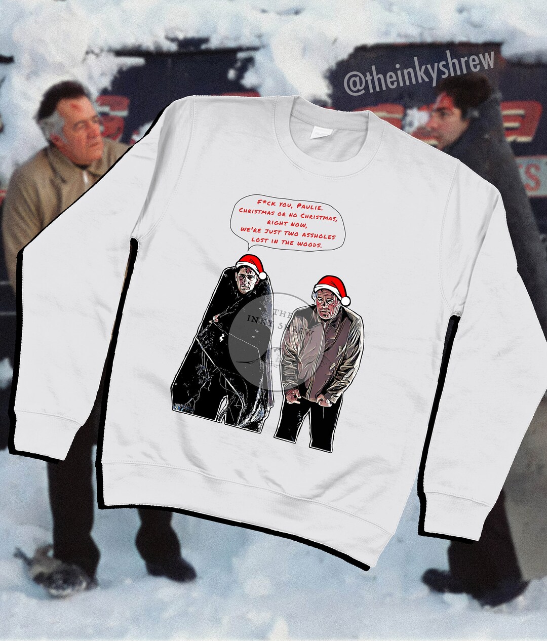 The Sopranos Pine Barrens Christmas Jumper the Sopranos - Etsy