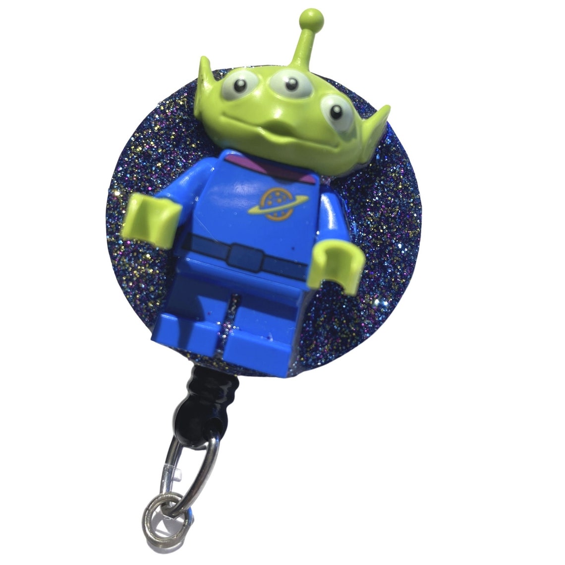 Alien from Toy Story™ LEGO® Badge Holder Ornament Keychain | Etsy