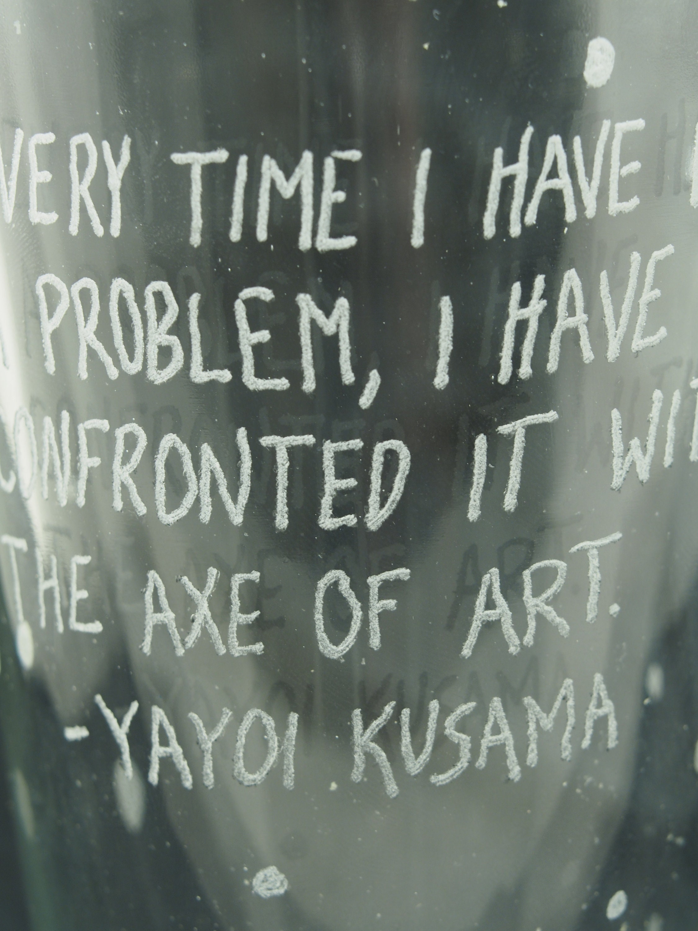Yayoi Kusama Quote