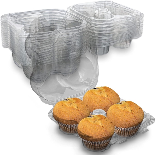 Clear Plastic Muffin Containers - Etsy