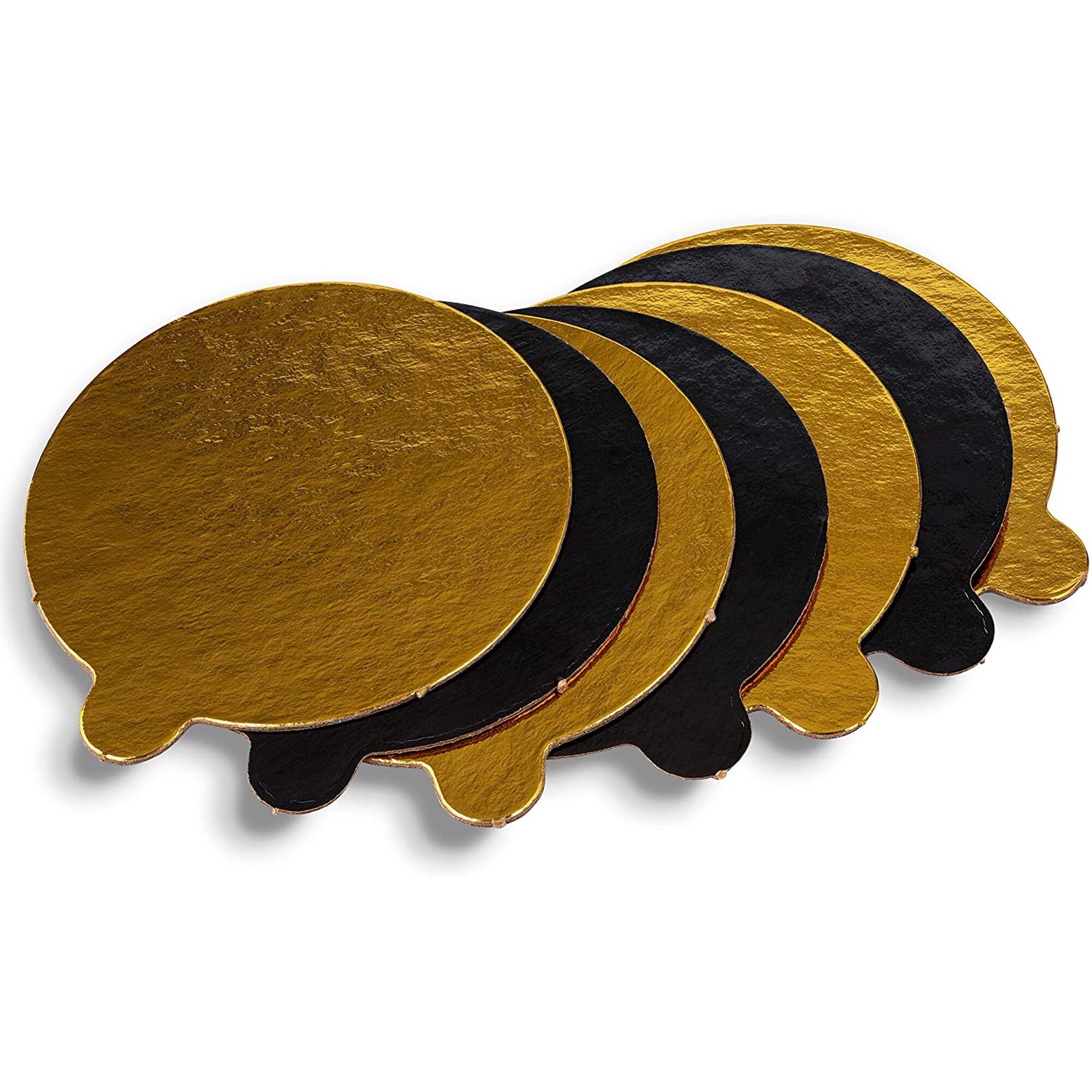 MT Products Gold Round Cardboard Cake Boards / Pastry Dessert - Etsy