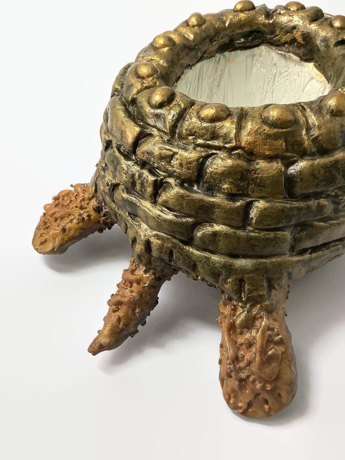 Handmade turtle flower pot Animal turtle succulent planter | Etsy