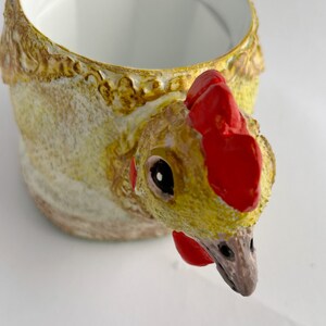 Handmade Chicken Flower Planter Pot - Sustainable and Eco-friendly - Etsy