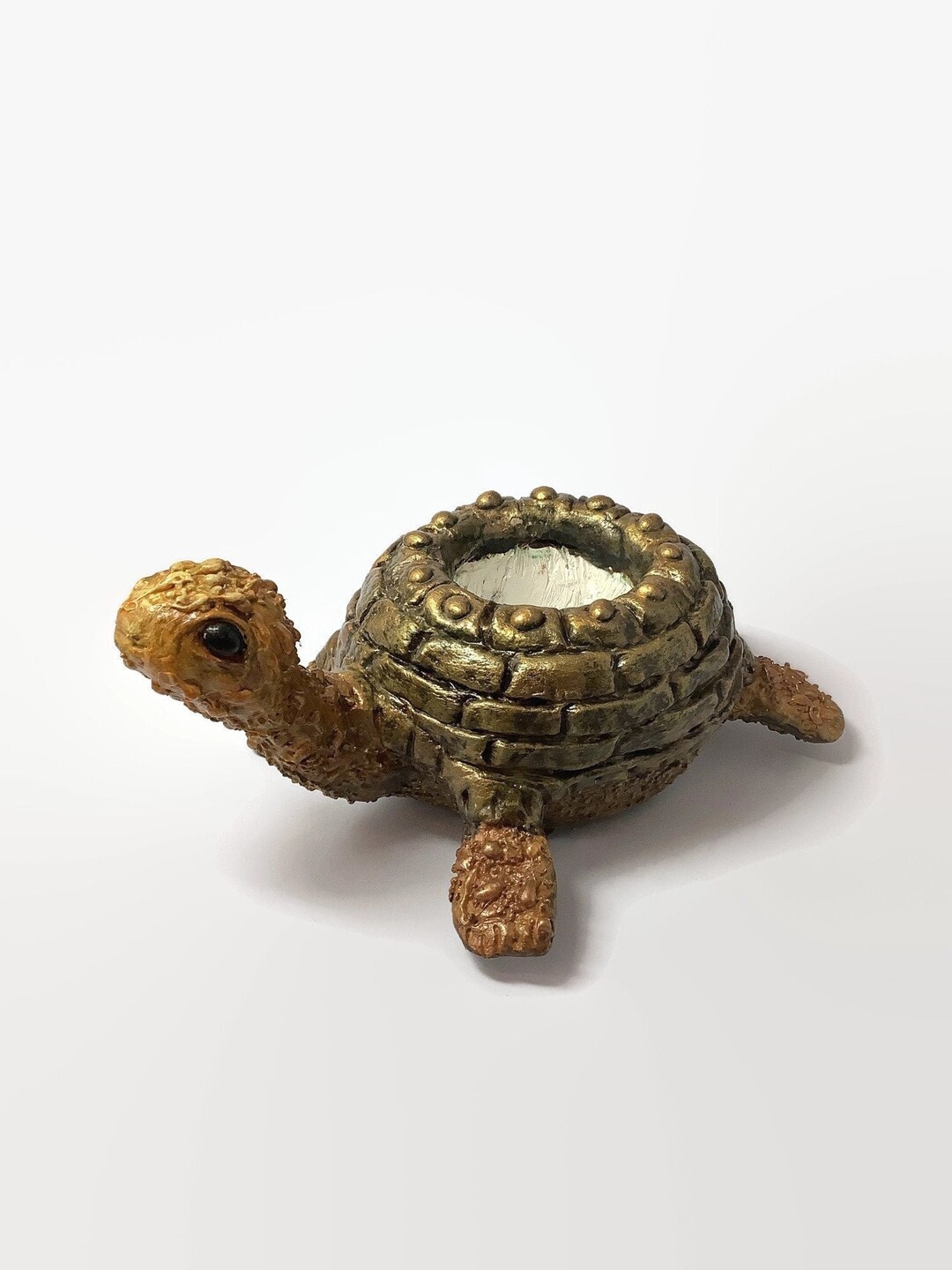 Handmade Cute Turtle Animal Planter for Succulent | Eco Friendly Plant ...