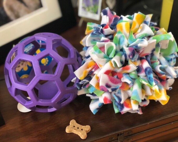 Snuffle Ball, Treat Dispenser, Treat Ball, Canine Enrichment, Keep Dogs ...
