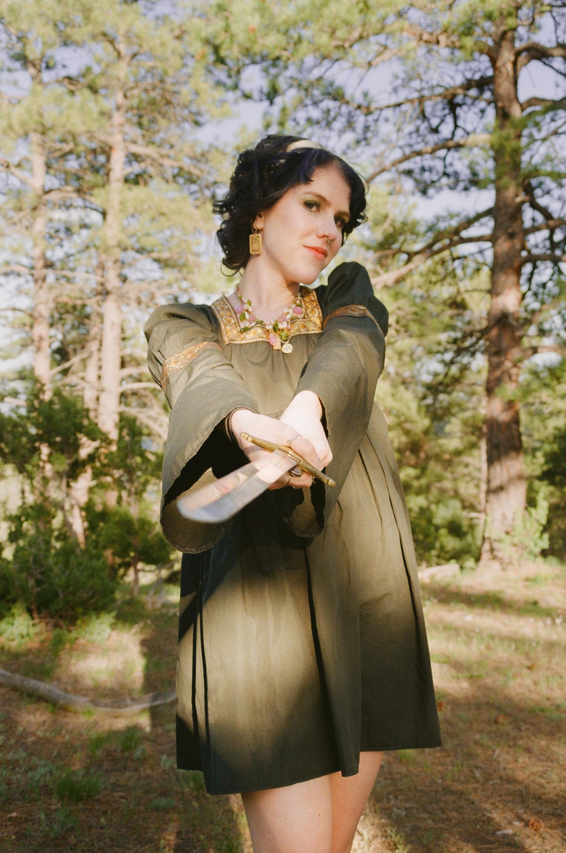 Anwen Juliet Trim Dress - Etsy