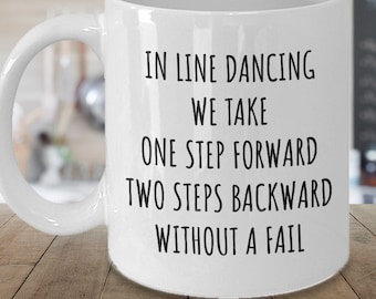 Line Dancing Mug - Etsy