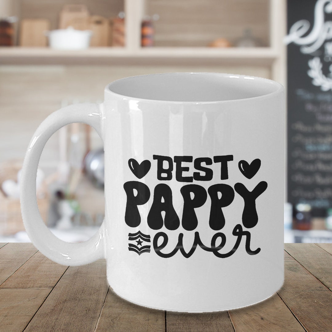 Military Pappy Mug, Best Pappy Ever, Veteran Grandad, Gifts for Grandad ...