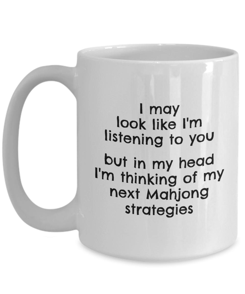 Mahjong Player Mug, Funny Mah Jongg Hobbyist Gift, Sarcastic Mahjong ...