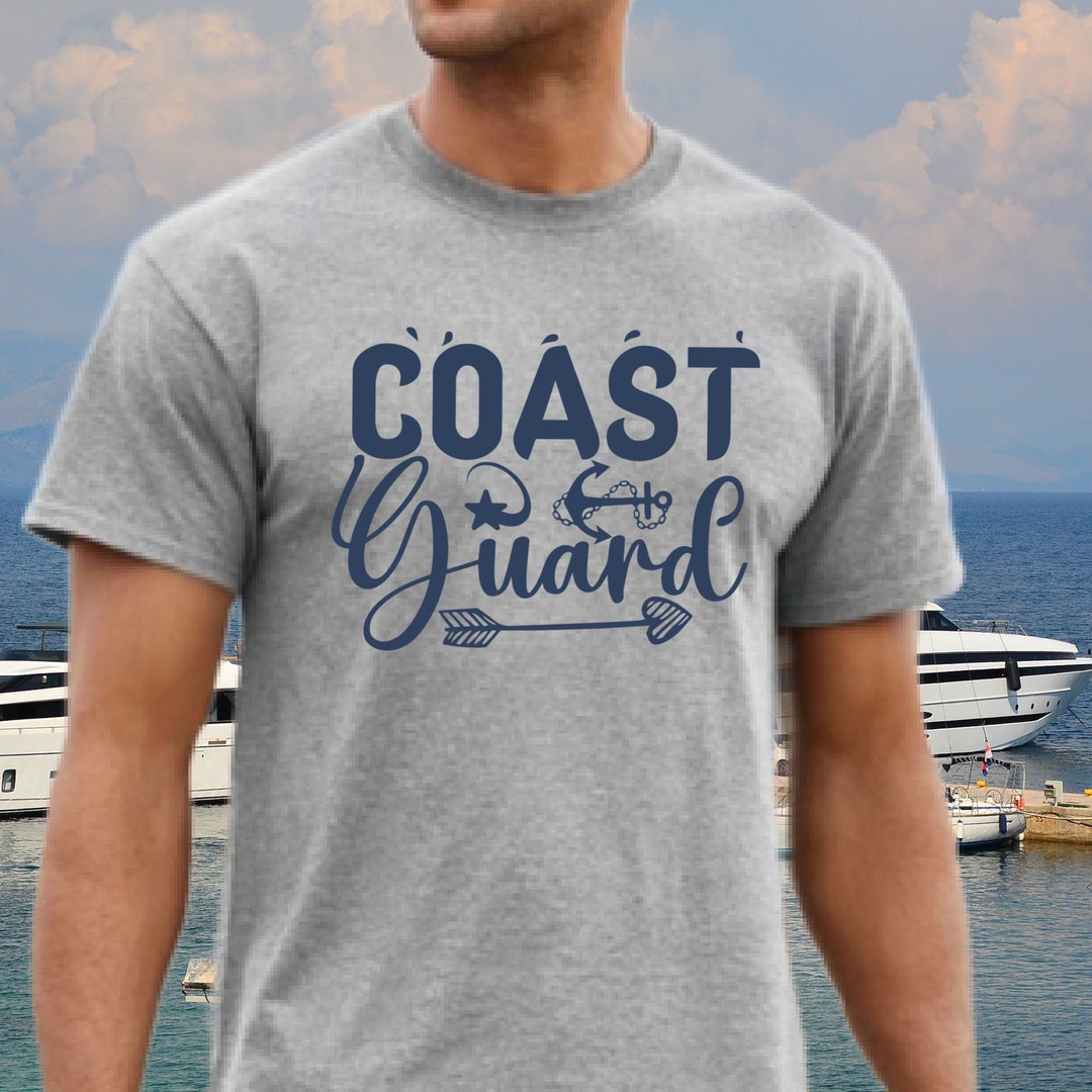 Coast Guard Shirt, Short and Long Sleeve, Tee for Coast Guard, Marine ...