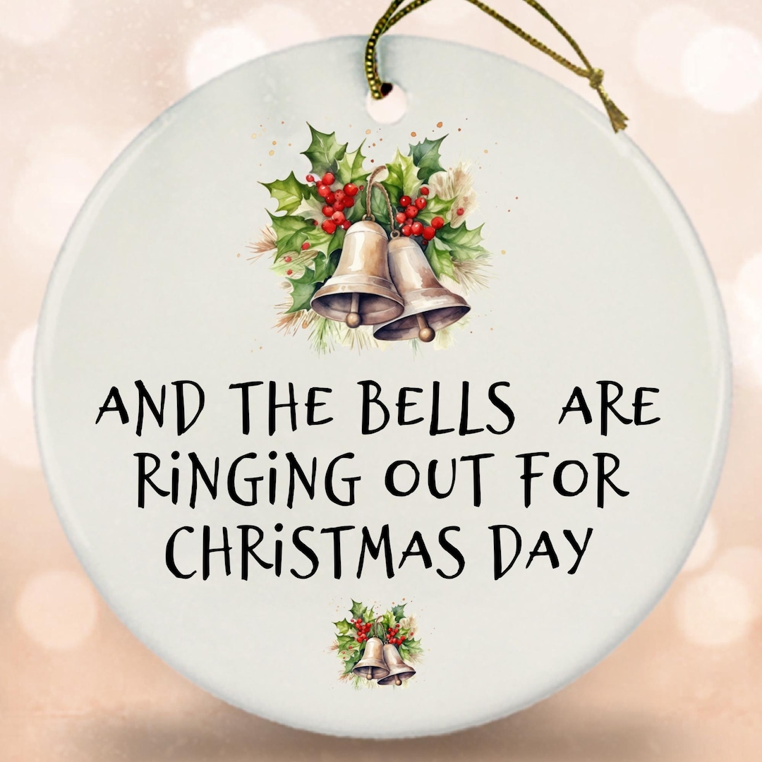 Christmas Ornament, and the Bells Are Ringing Out, Pop Song, Holiday ...