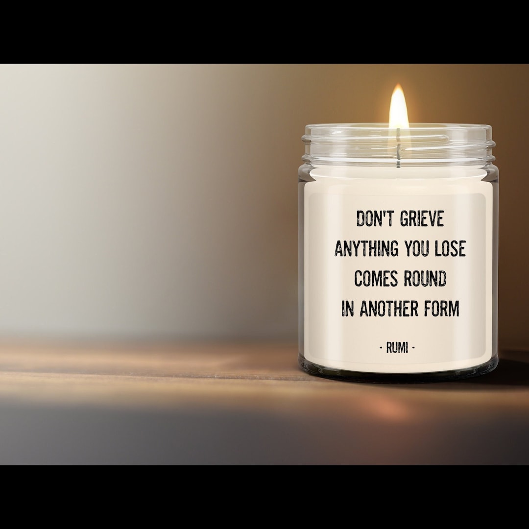 Bereavement Gifts for the Loss of Loved One, Comforting Candle Gift for ...