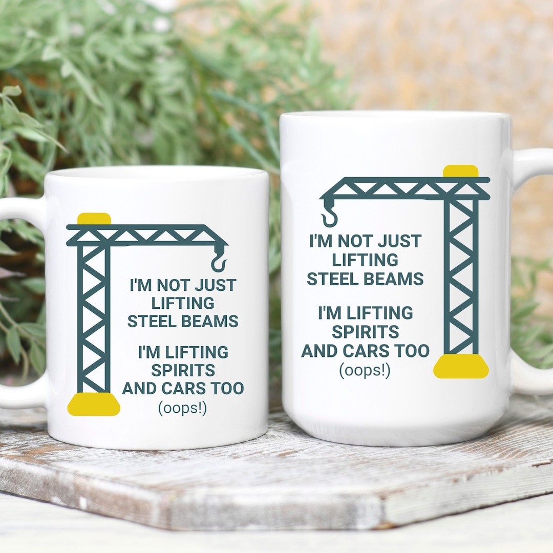 Crane Operator Mug, Funny Crane Operator, Crane Operator Gifts ...