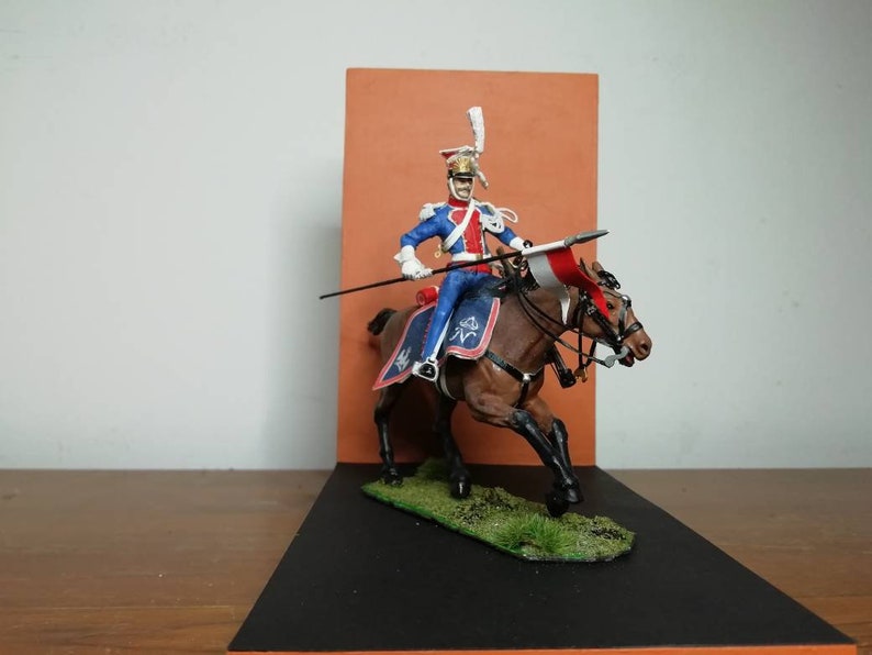 Military Bookends Napoleonic Cavalry Pair Old Enemies - Etsy UK
